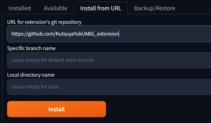 ABG_extensionの導入方法！Stable Diffusion Web UIの拡張機能を簡単に追加する方法を解説